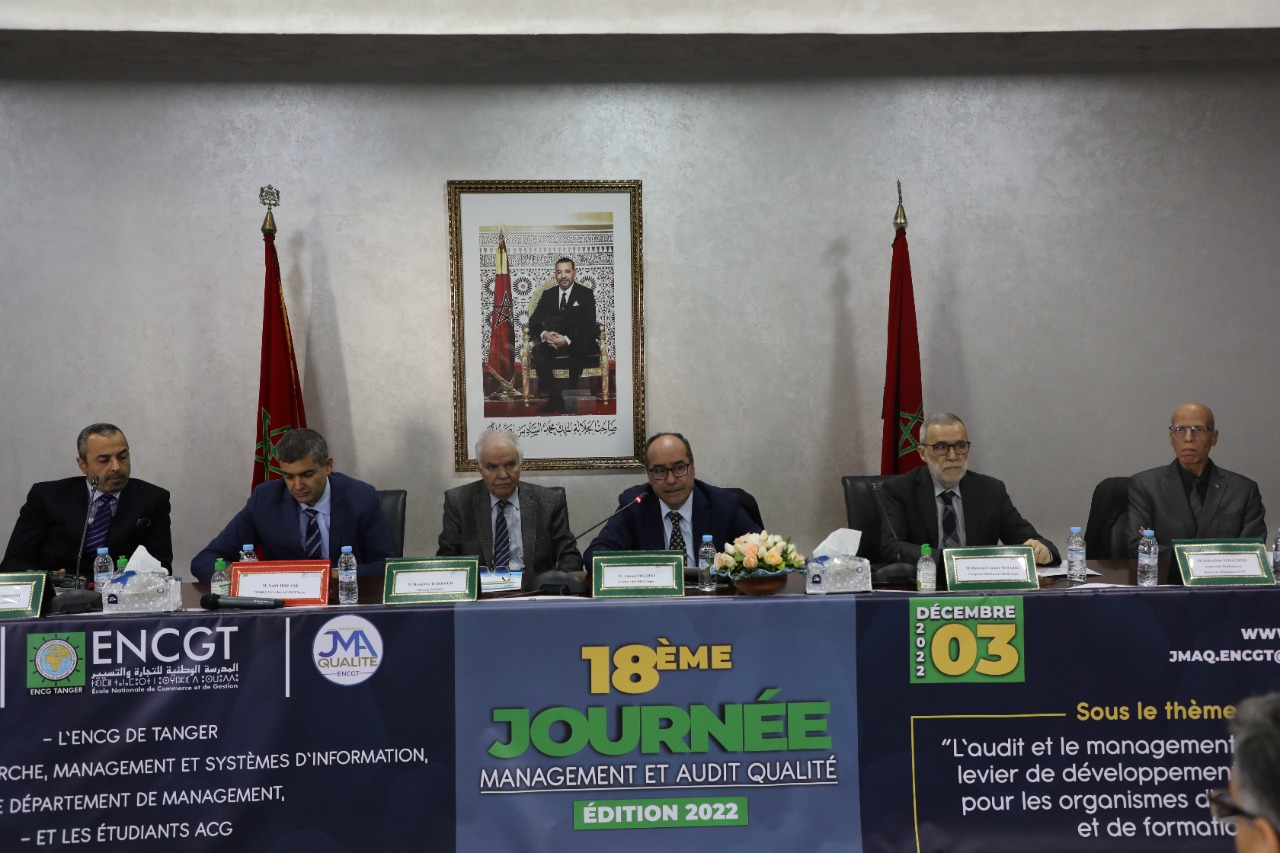 IFF at the 18th "Management and Quality Audit" day - ENCG TANGER - IFF ...