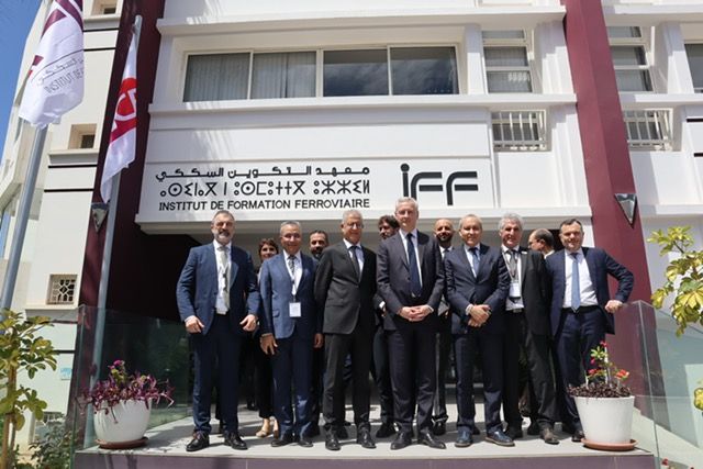 Bruno LEMAIRE, visits IFF, a symbol of the Morocco-France partnership in human capital and ...