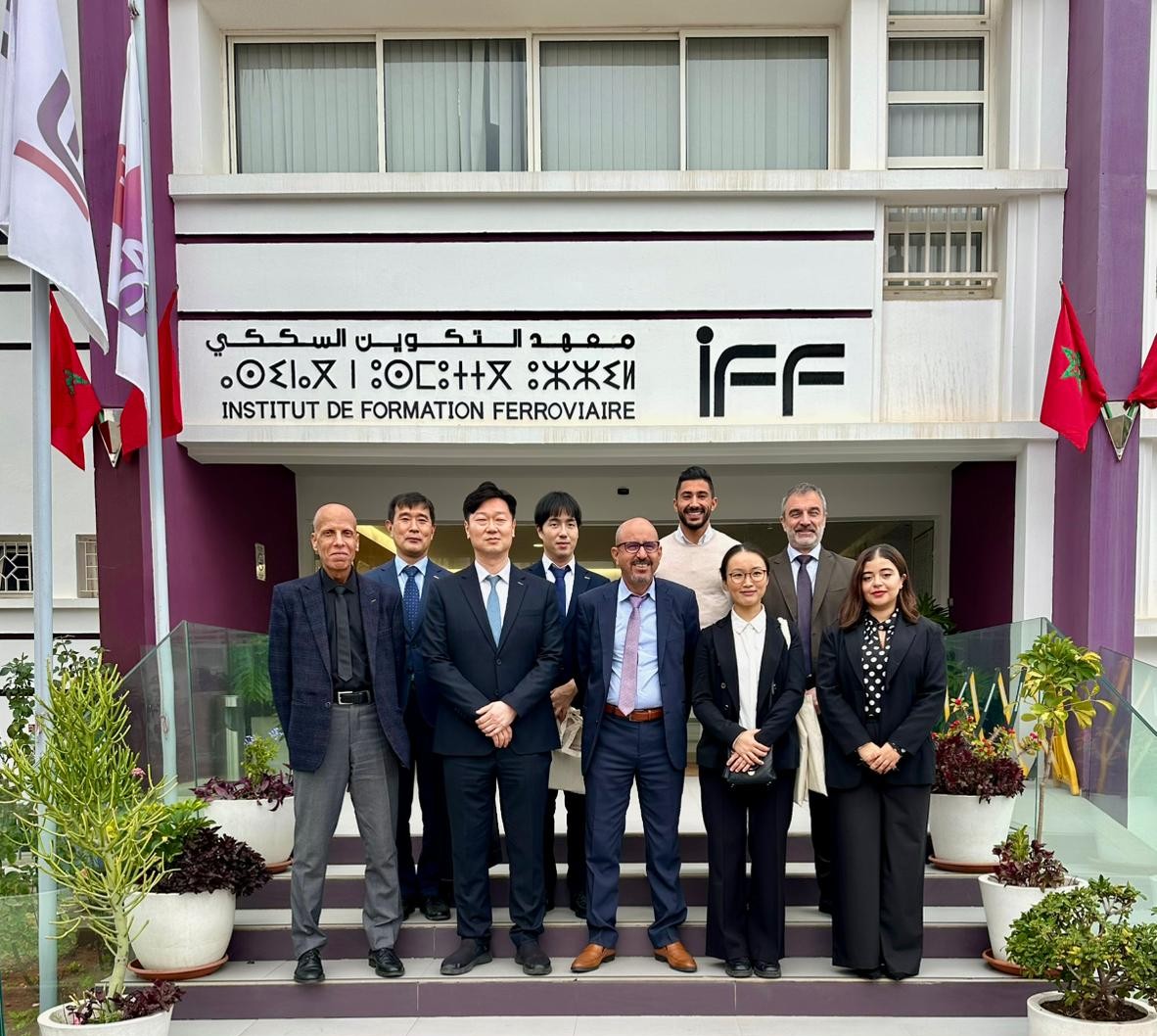 Accueil de la délégation KORAIL à l’IFF - IFF